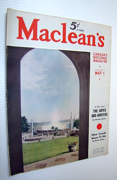 Maclean's - Canada's National Magazine, 15 March (Mar.) 1951 - Toronto ...