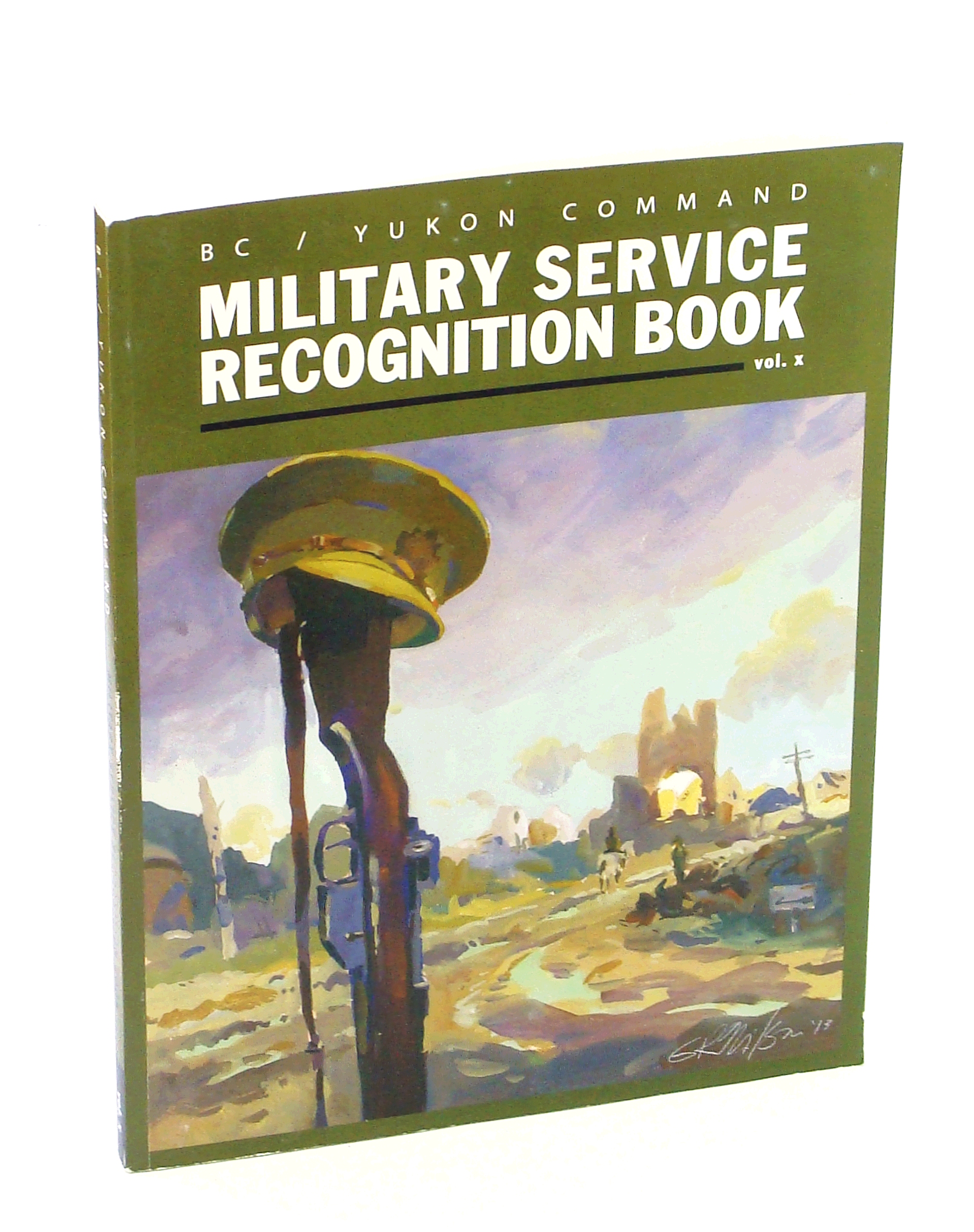 Military Service Recognition Book, Volume X (Ten) - B.C. / Yukon Command