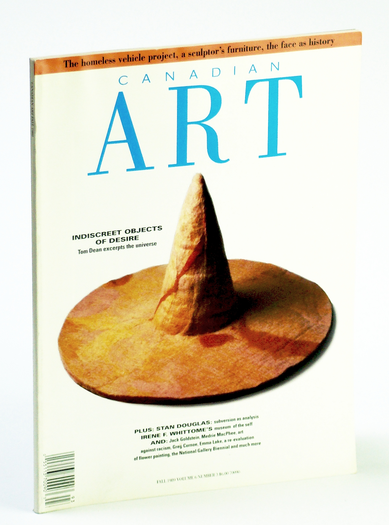Canadian Art (Magazine), Fall 1989, Volume 6, Number 3 - The Homeless ...