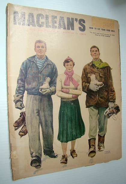 Maclean's - Canada's National Magazine, 15 March (Mar.) 1951 - Toronto ...